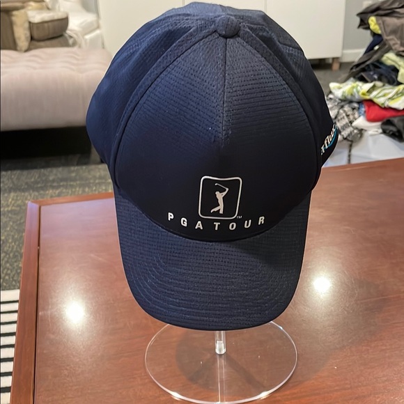 PGA Tour | Accessories | Pga Tour Dark Blue Golf Cap | Poshmark